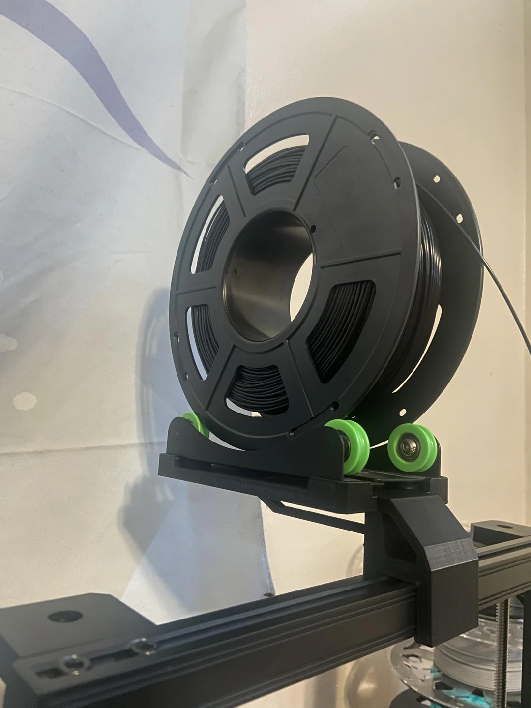 spool spinner platform for 20x20mm extrusion | Scrolller