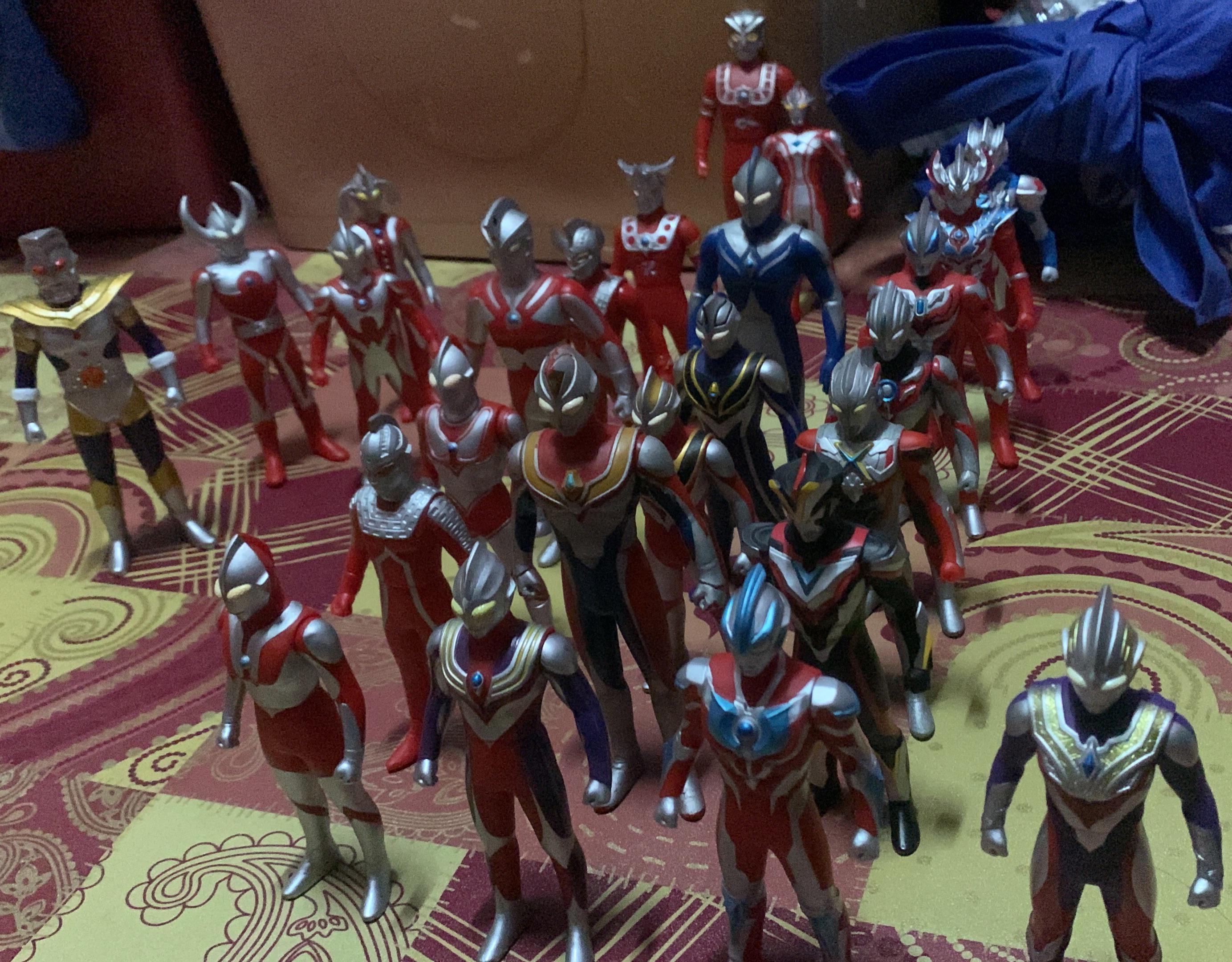 Discover more like Ultraman: My collection (i couldn’t find spark dolls for the big ones) and ...