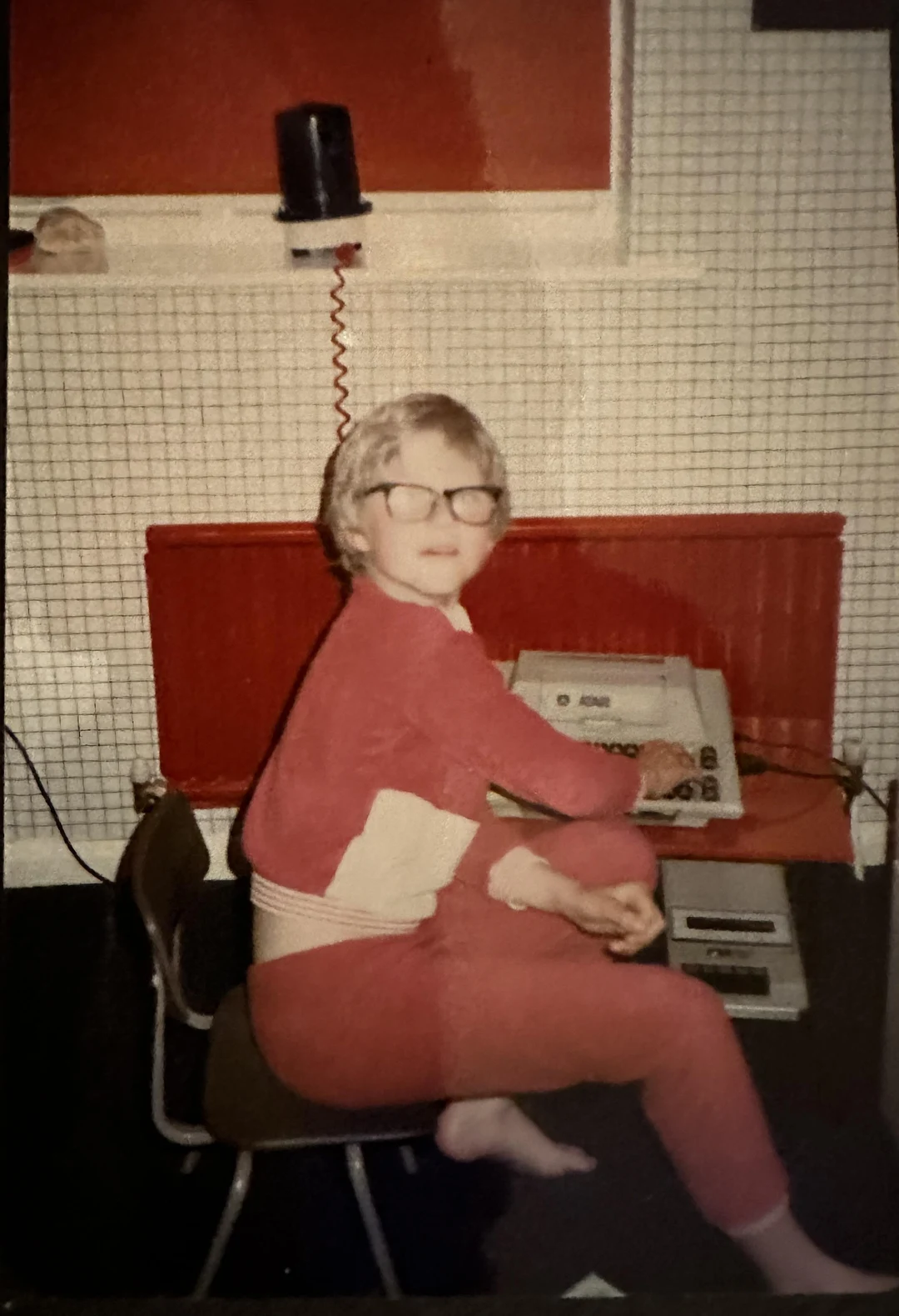 Firing up the Atari 400 (1983). NHS Specs. Terry towelling PJs…. | Scrolller