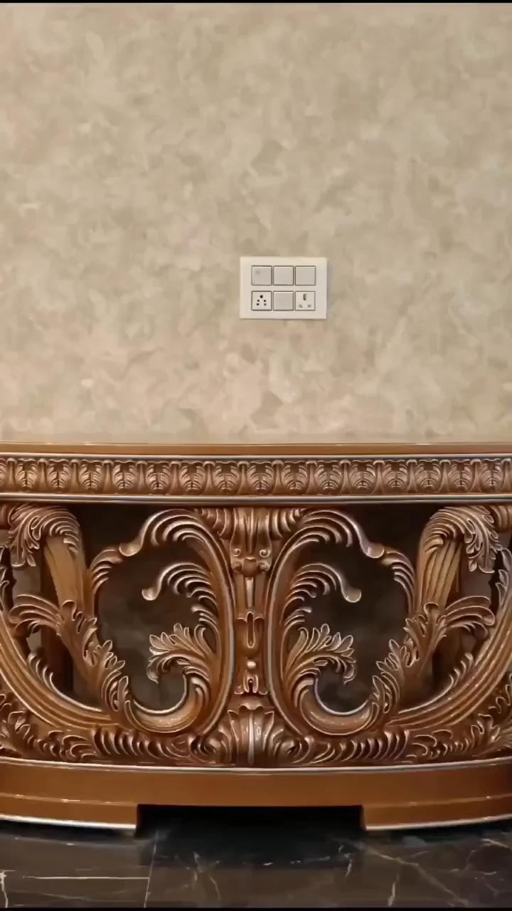 We Just Completed This Luxury Italian Console Table in Our Workshop and Made a Short Video of it ...