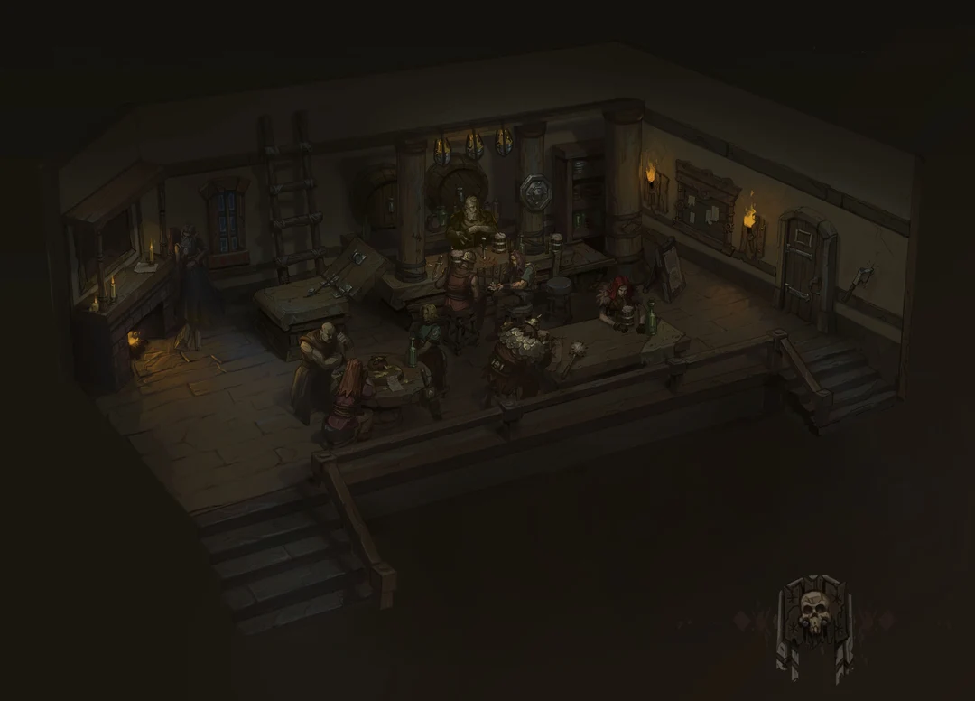 Dungeon Tavern by Oleg Rotar | Scrolller