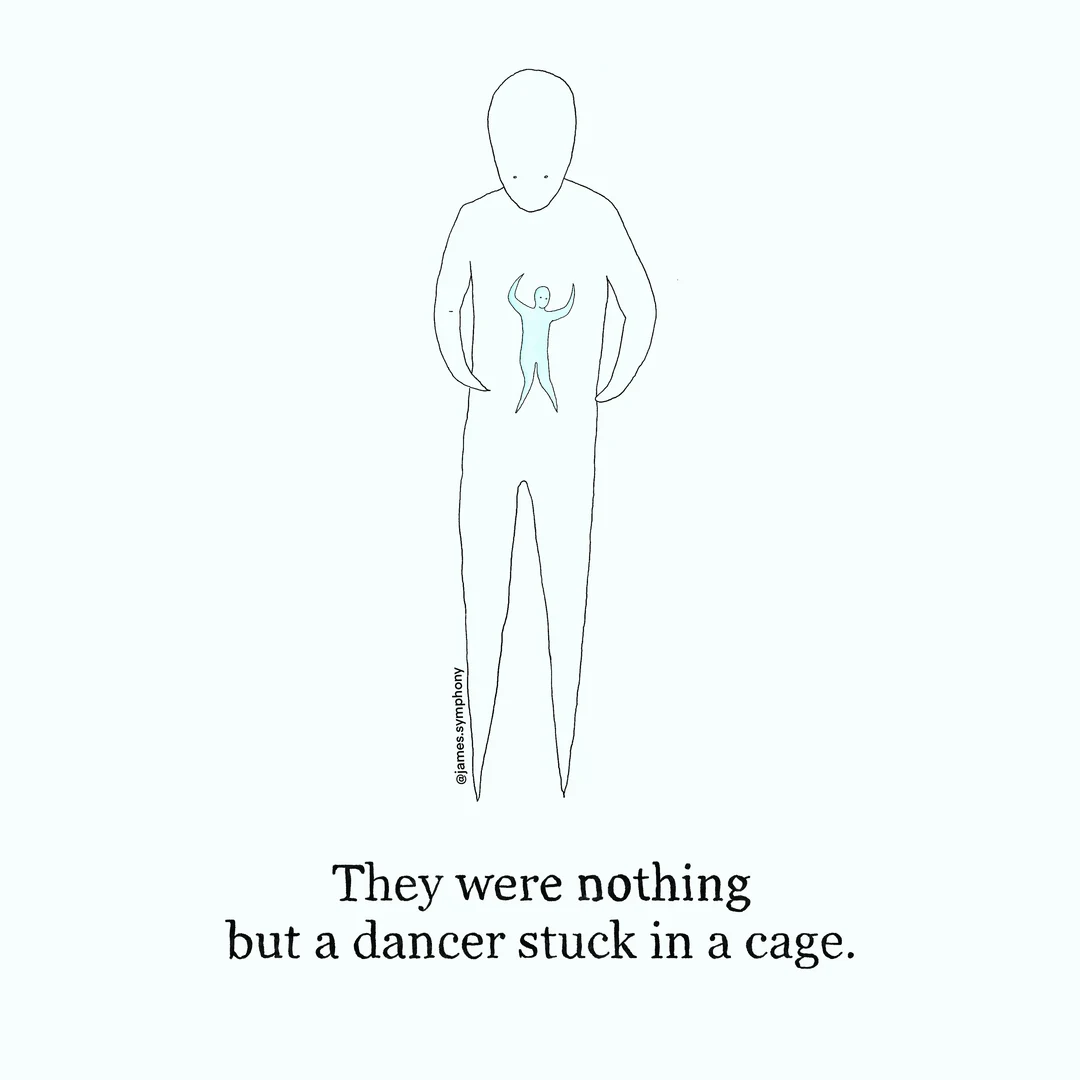 Caged Dancer by James Symphony | Scrolller