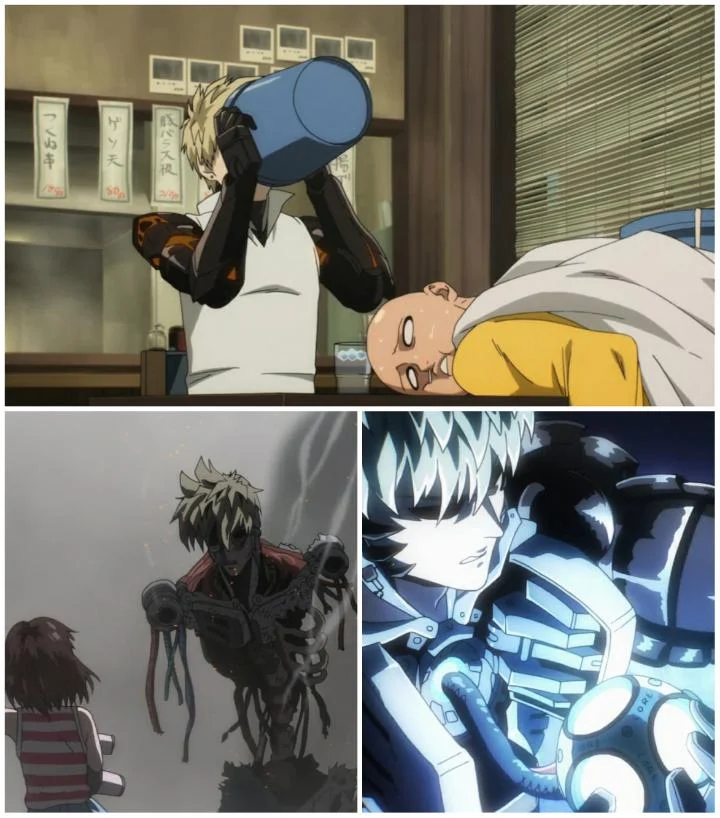 How can Genos "digest" food if he doesn't have a gut? | Scrolller