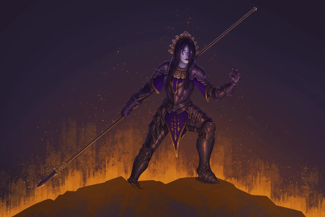 Lady Ameline, vampire spawn by me | Scrolller