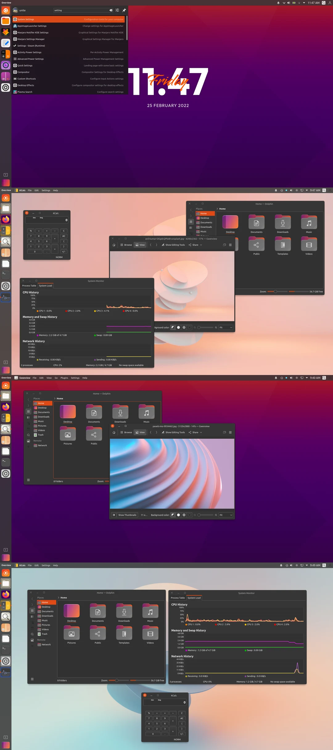 [KDE Plasma] Unity Desktop Style | Scrolller