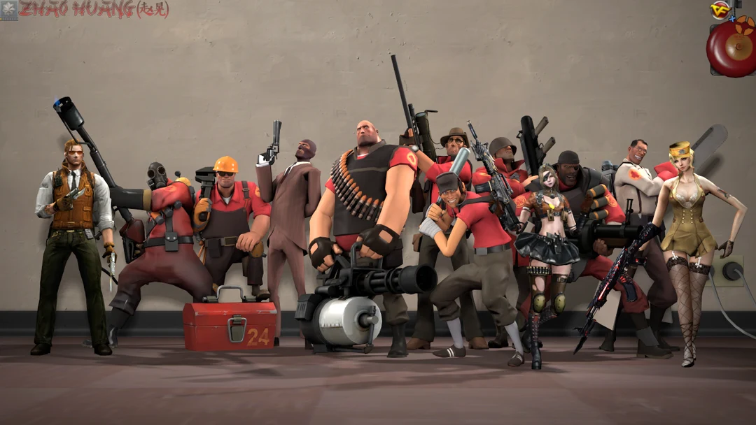 Team Fortress 2 x CrossFire SFM: I added CrossFire Characters to TF2's Meet the Team (Credits to ...