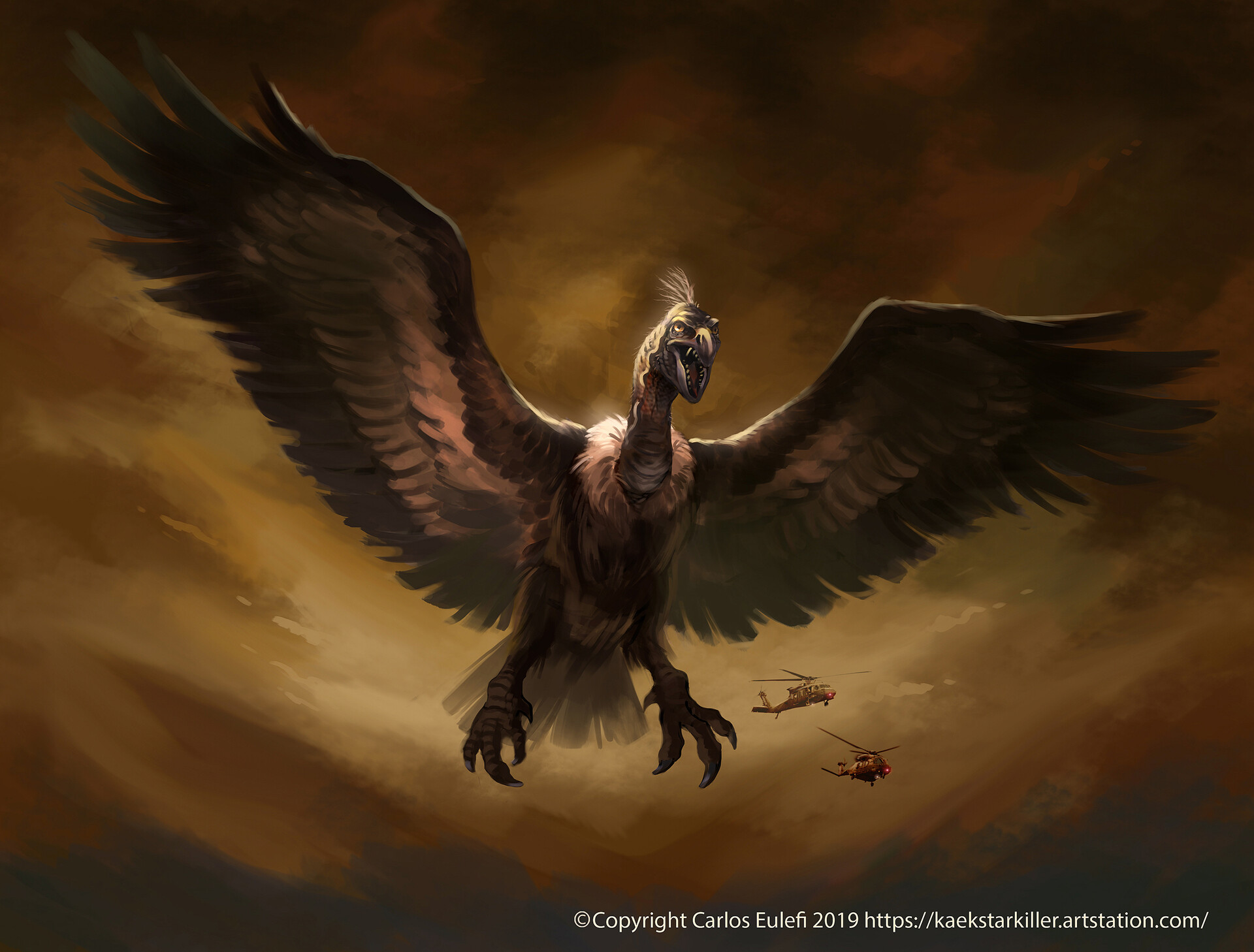 The Giant Claw by Kaek McBeardy | Scrolller