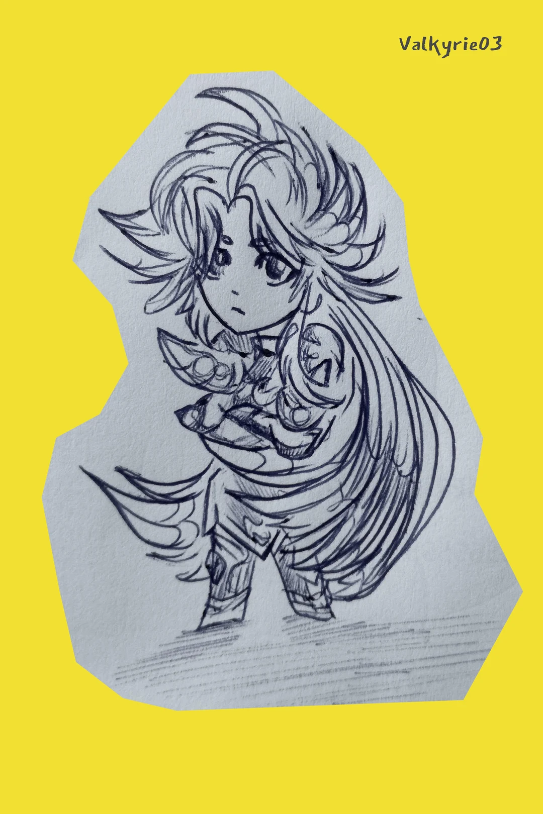 lil Chibi Aries Shion I made! | Scrolller