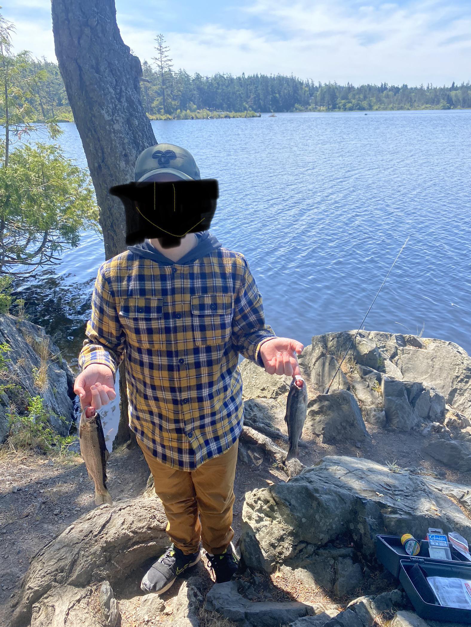 Son’s first fish | Scrolller