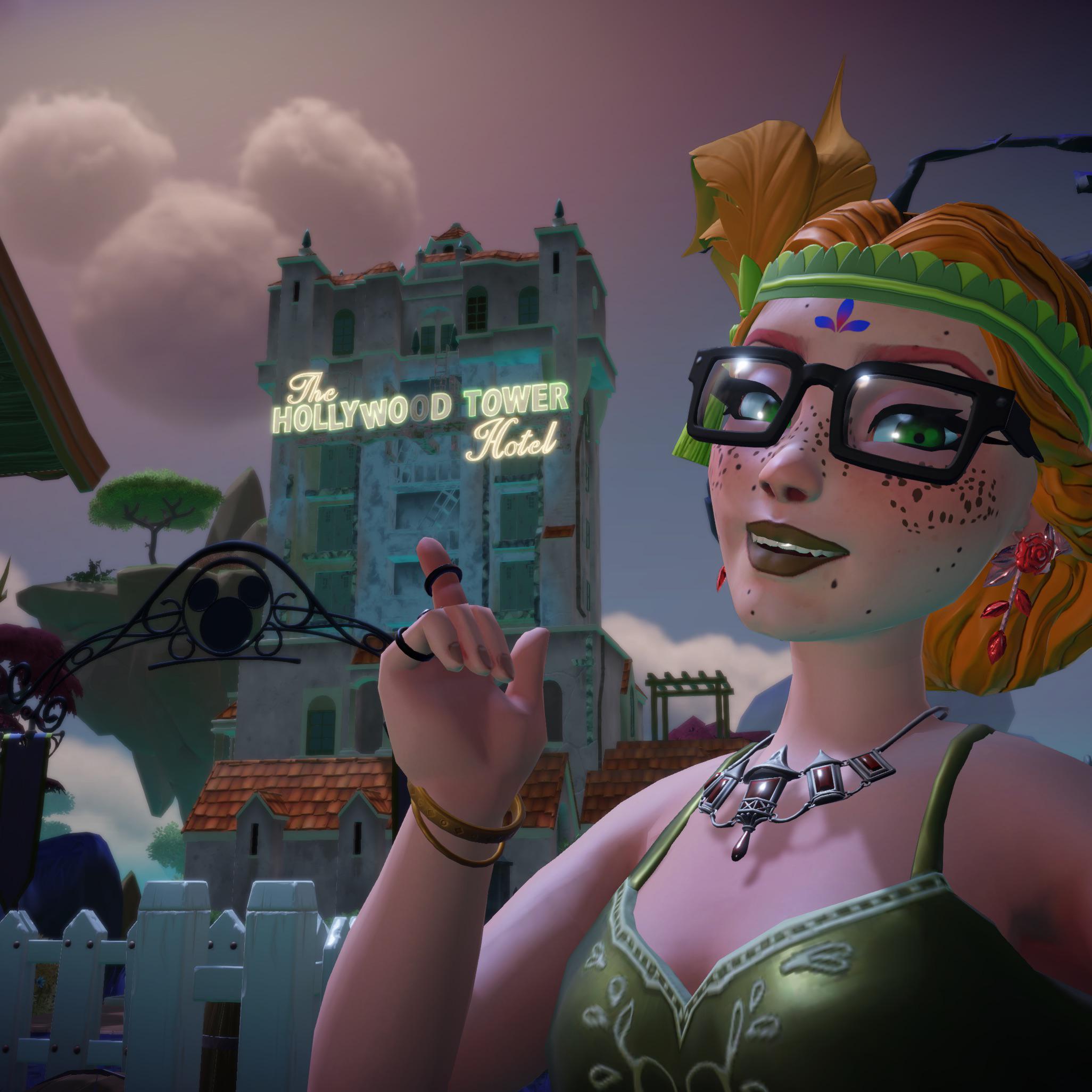 Nothing special, just loved how the Mickey cloud hovered over ToT at ...