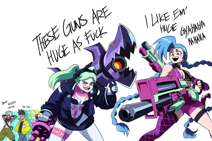 Huge guns by @TinaFate1 | Scrolller