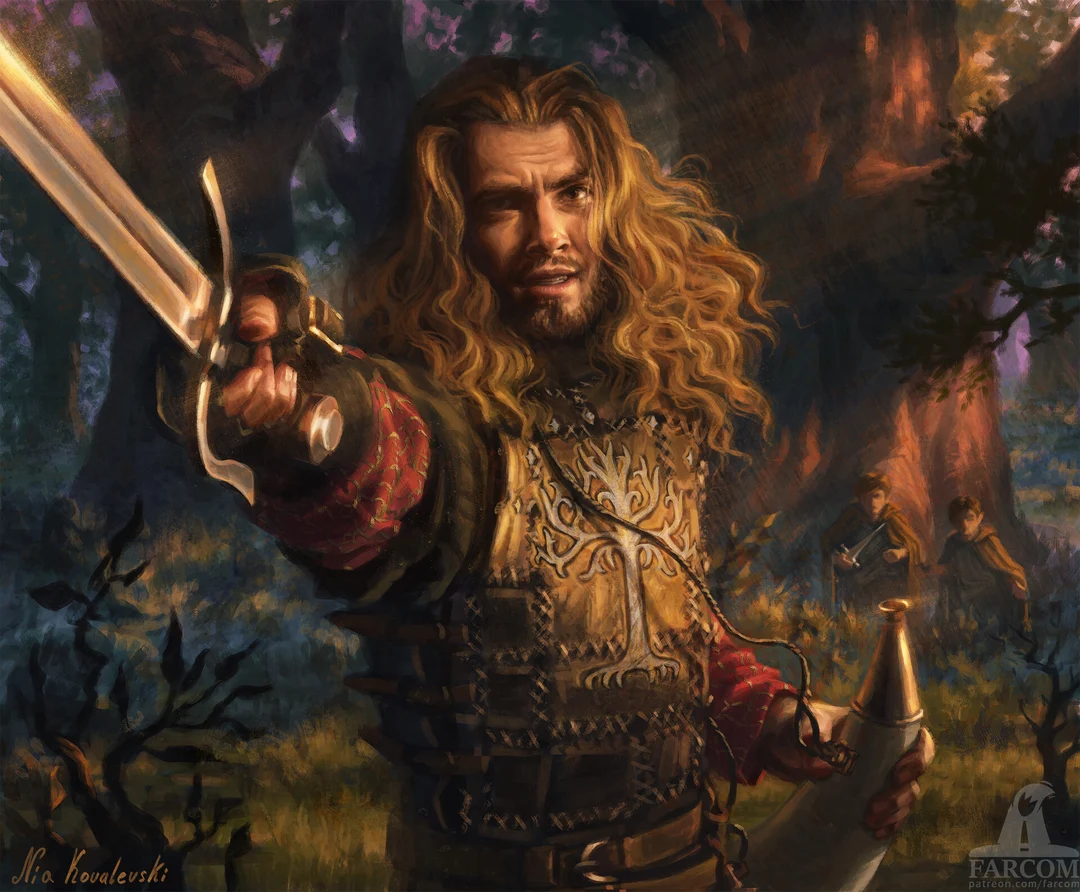 Boromir - the Valor of Gondor by Nia Kovalevski | Scrolller