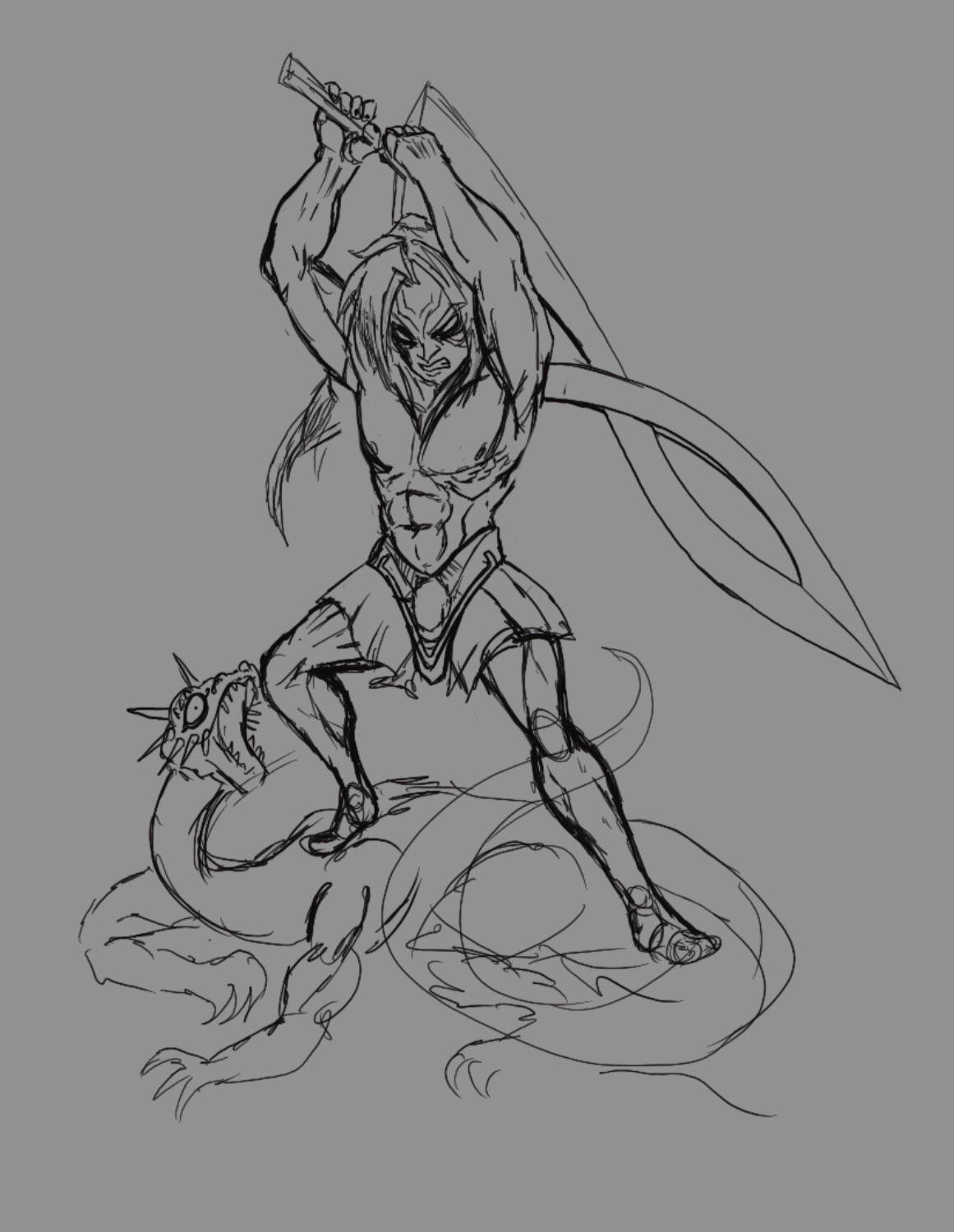 [MM] (OC) Fierce Deity rough | Scrolller