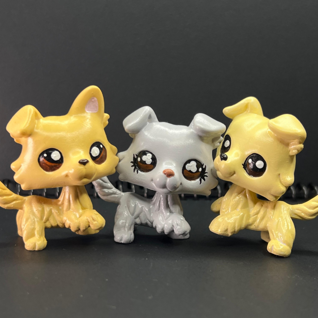 I made some more LPS collie customs 🌟 | Scrolller