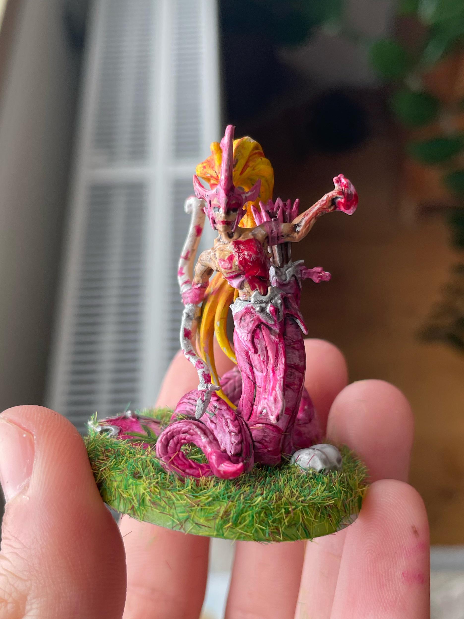 Here’s my barbie inspired blood stalker, took about 3 hours. (+ a little weed shield on the ...