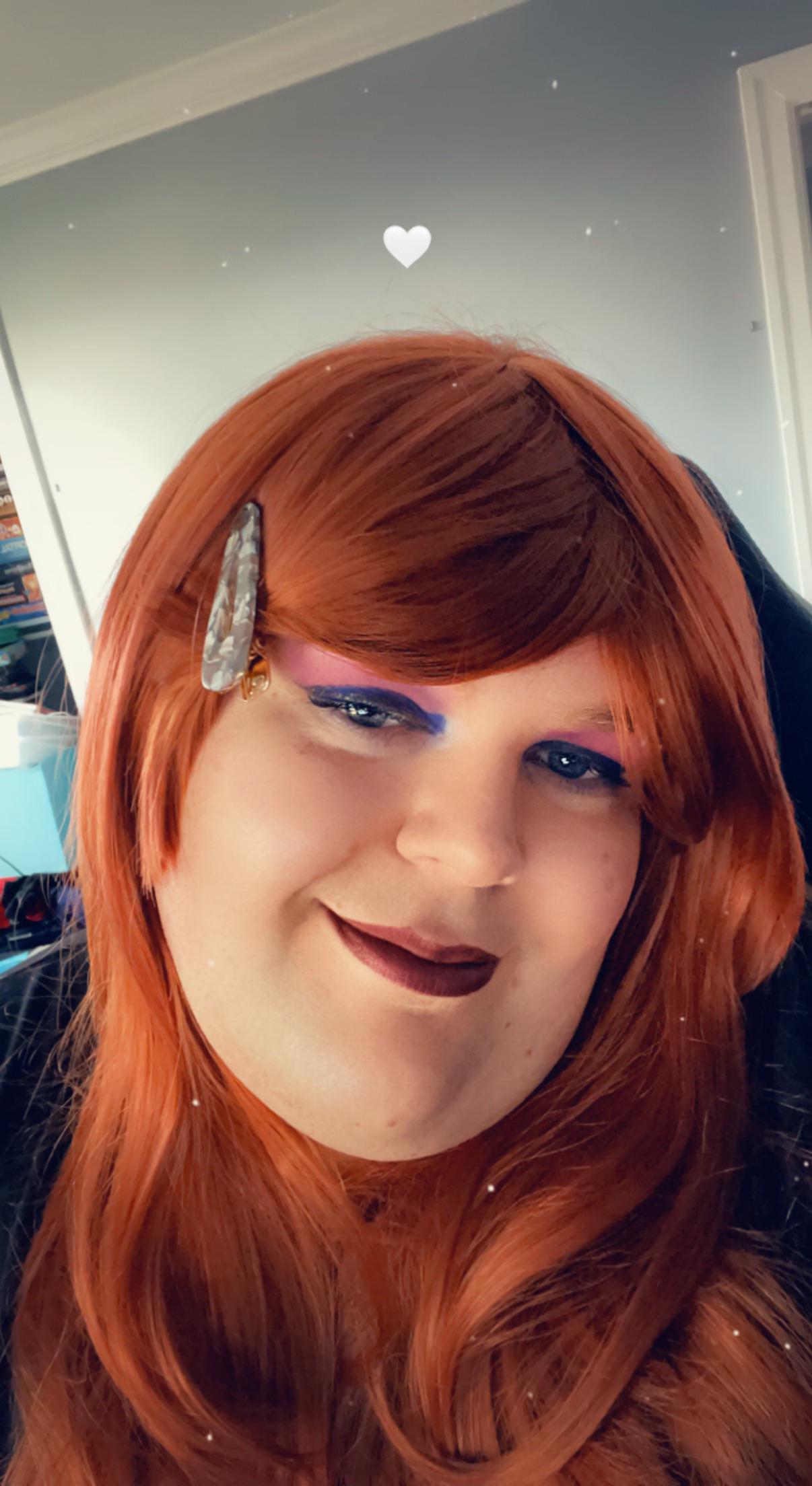 I keep getting bored and work and taking selfies. Any opinions on hair color? I’m currently ...