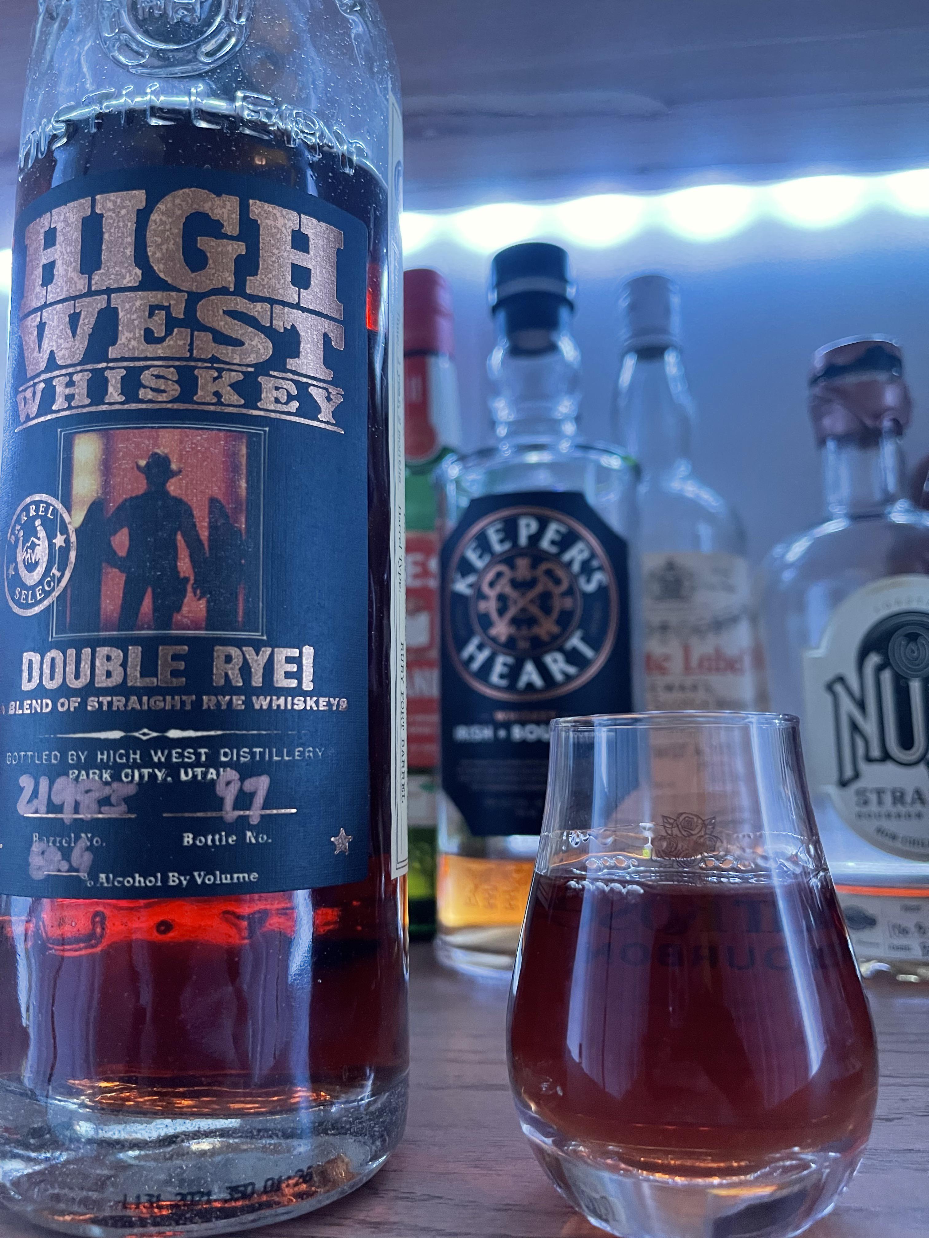 New Hanover NC select Double Rye High West! Finished in Ruby Port barrels for over a year. It ...