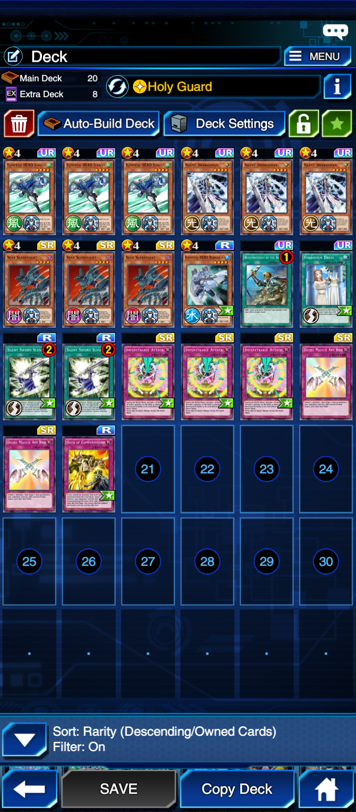 Scab Scar knight-monster stealing deck | Scrolller