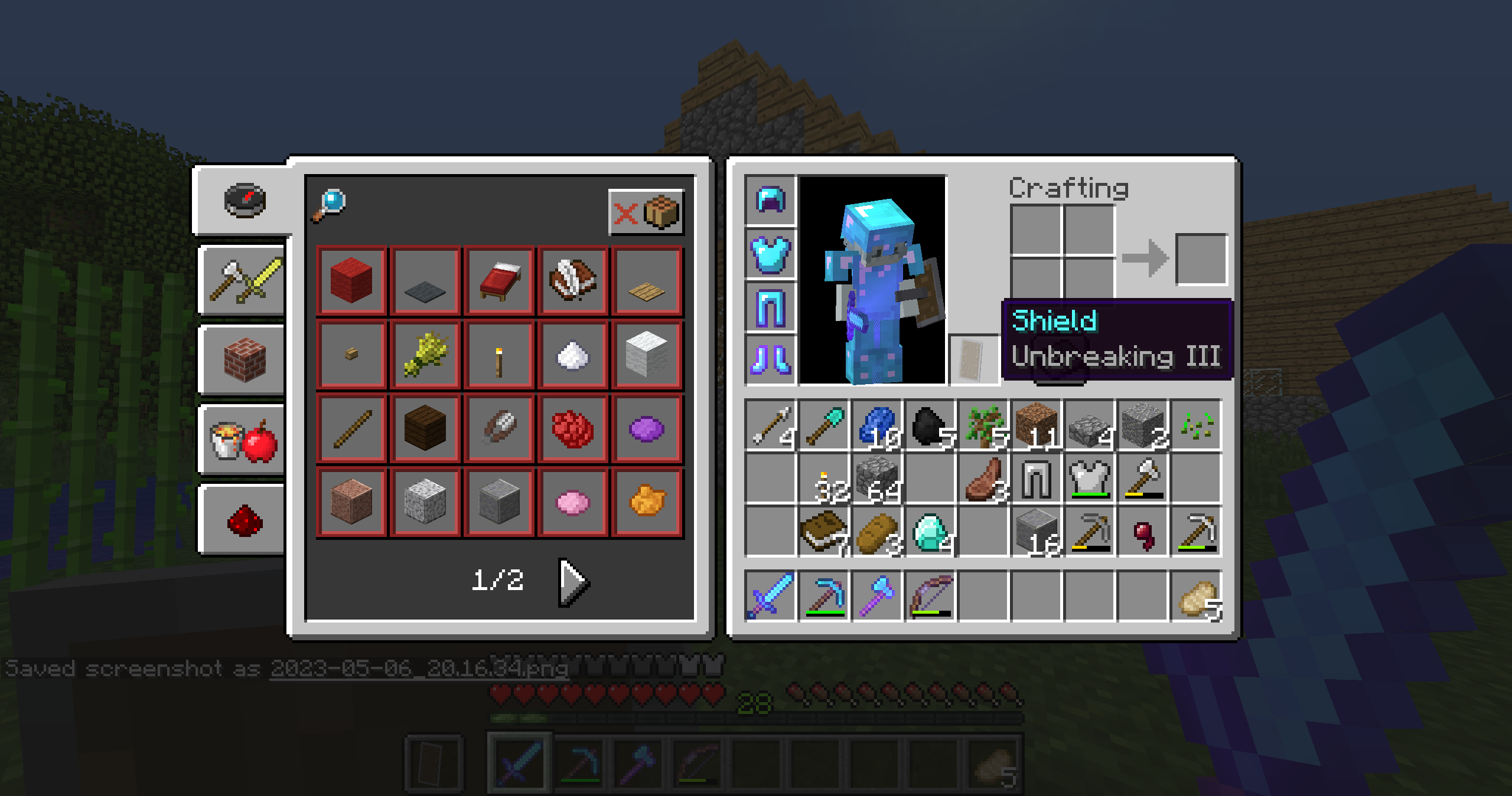 Why Is My Shield Not Showing As Enchanted? [Vanilla 1.12.2 Survival] | Scrolller