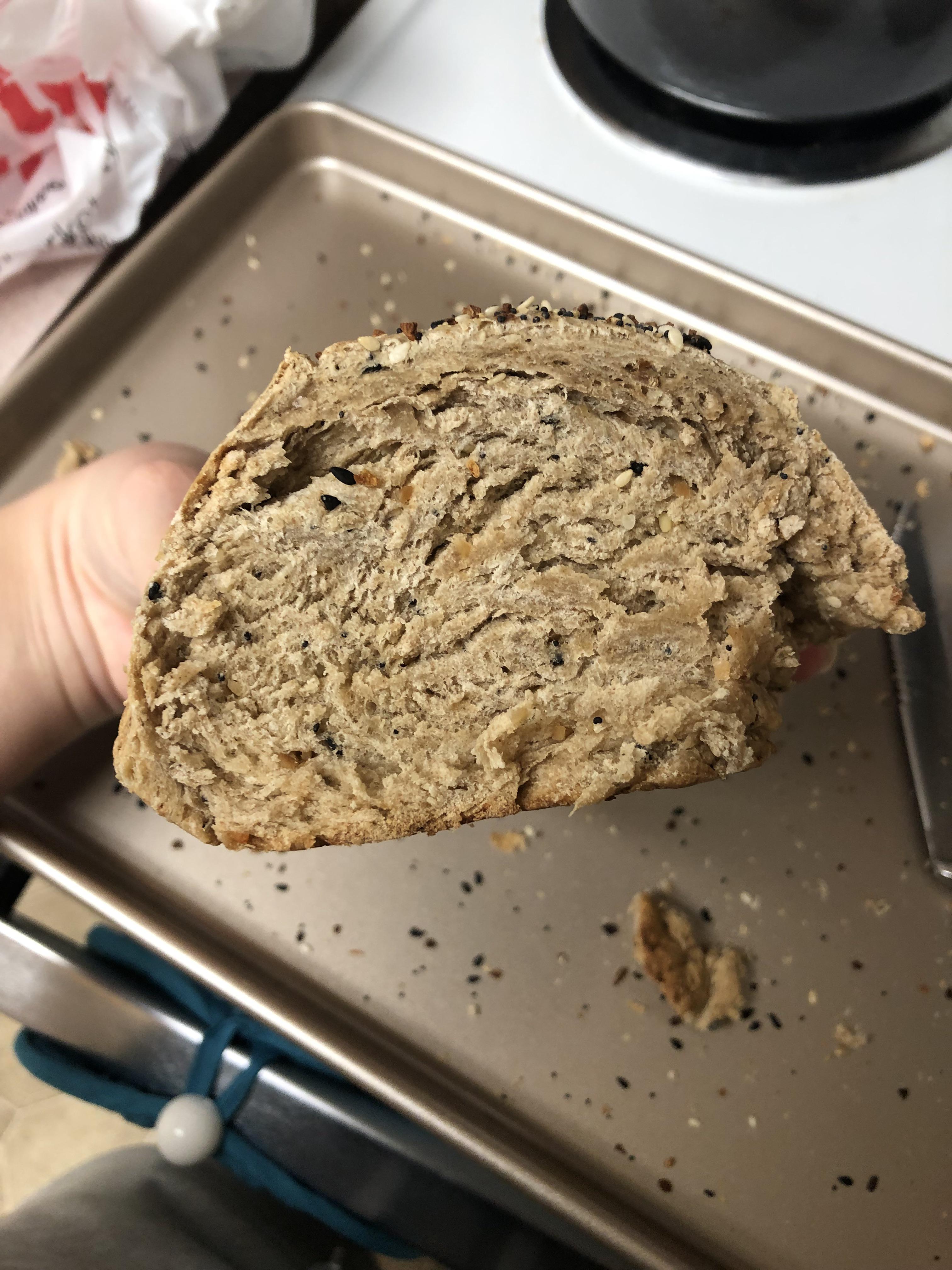 My loaf is ugly and dense (but has personality) | Scrolller