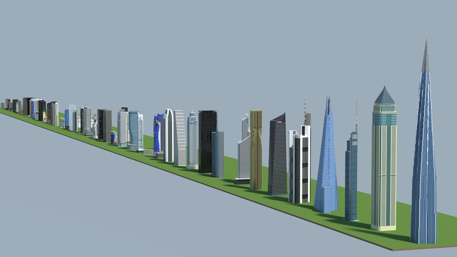 I built every European country's tallest building! | Scrolller