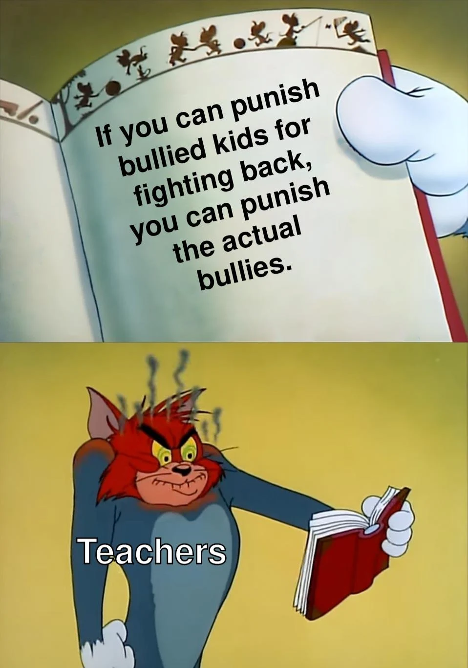 Just admit you don't actually care about victims of bullying already | Scrolller