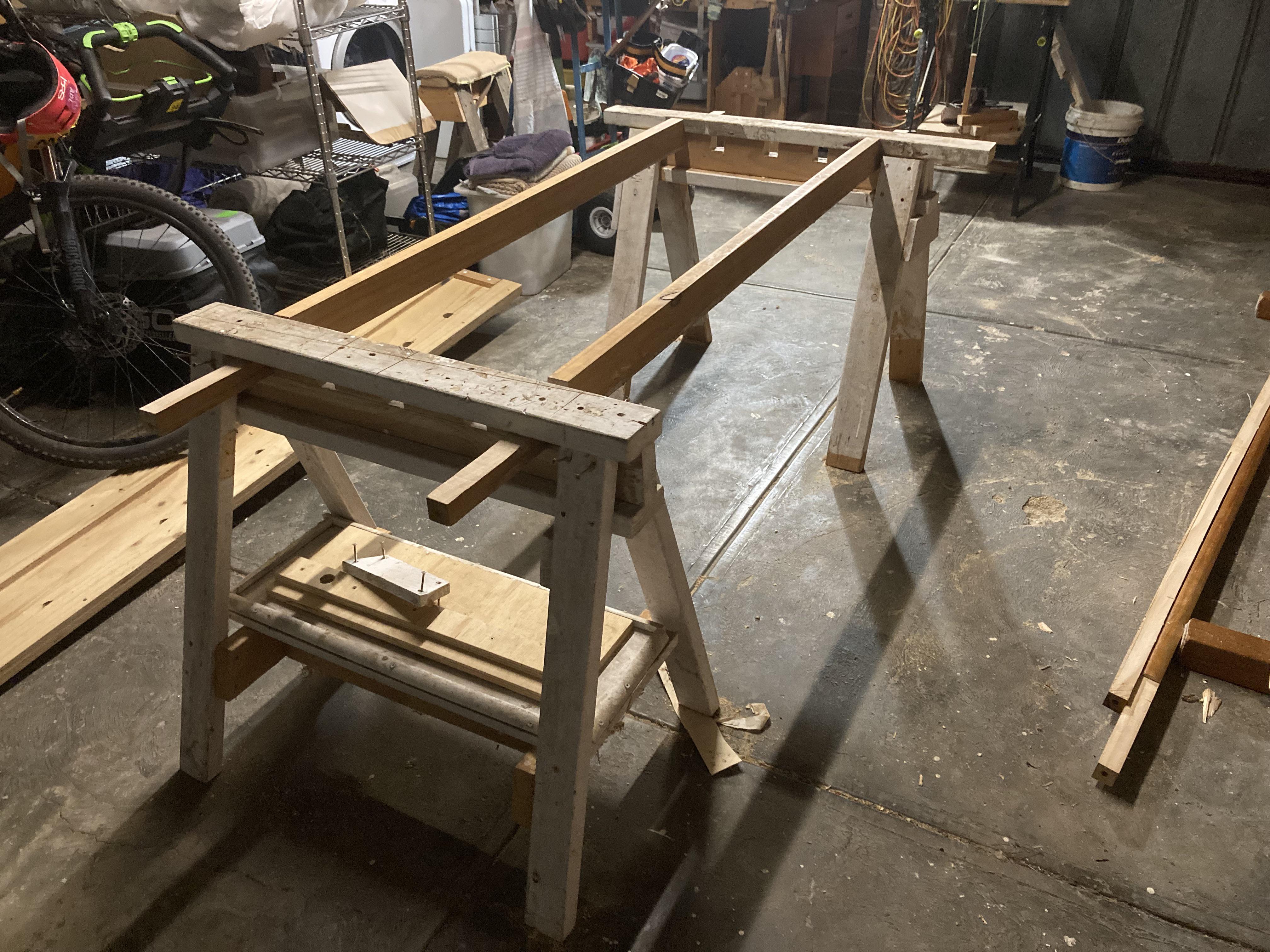 I-Beam Sawhorse Upgrades | Scrolller