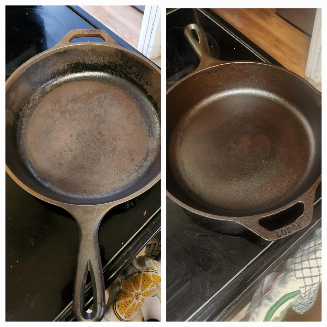 Before and after restoring my old Lodge. Thoughts? | Scrolller