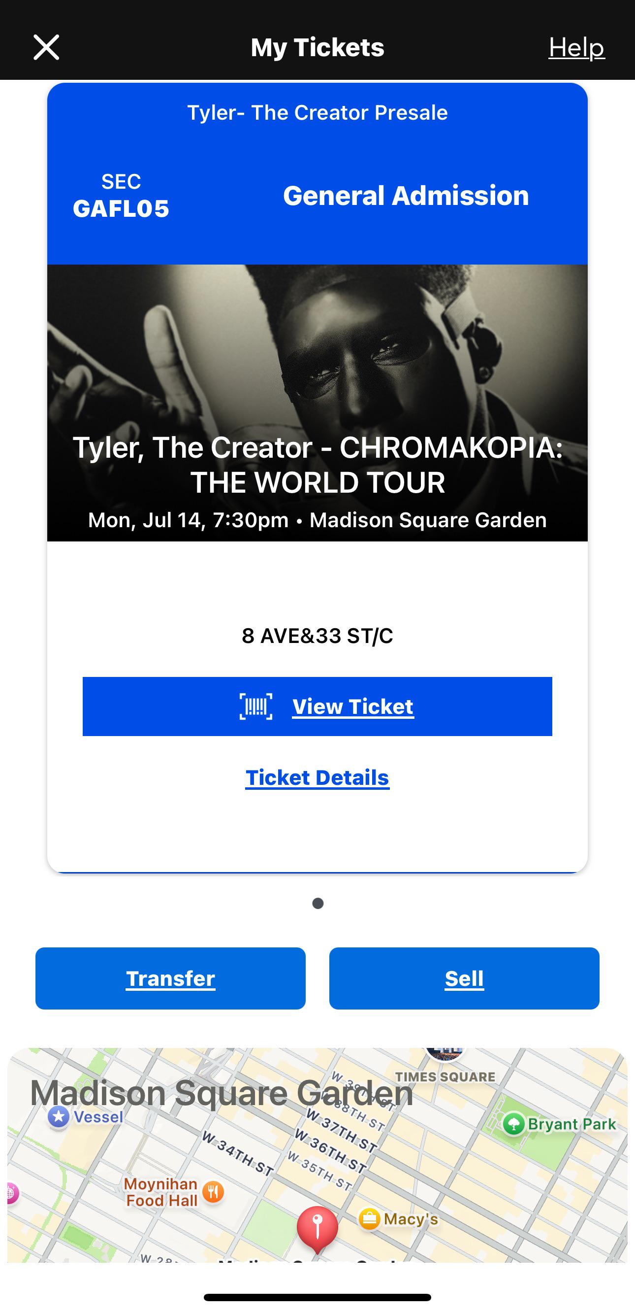 MSG Concert | Scrolller