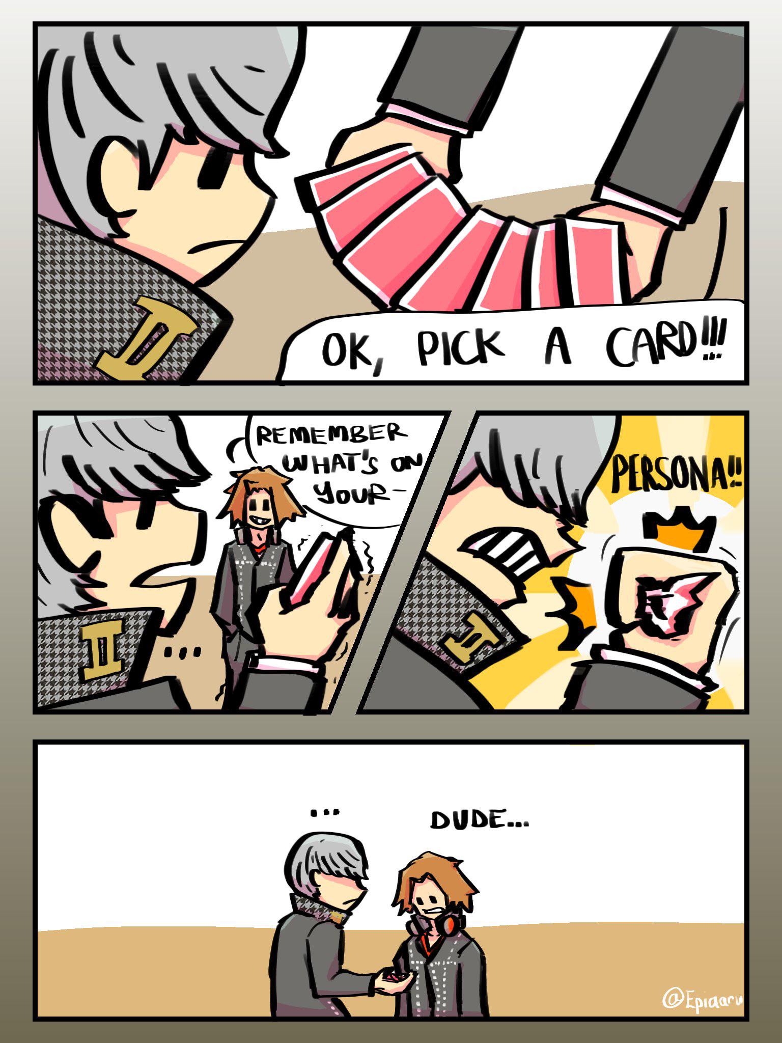 Yosuke does a magic trick | Scrolller