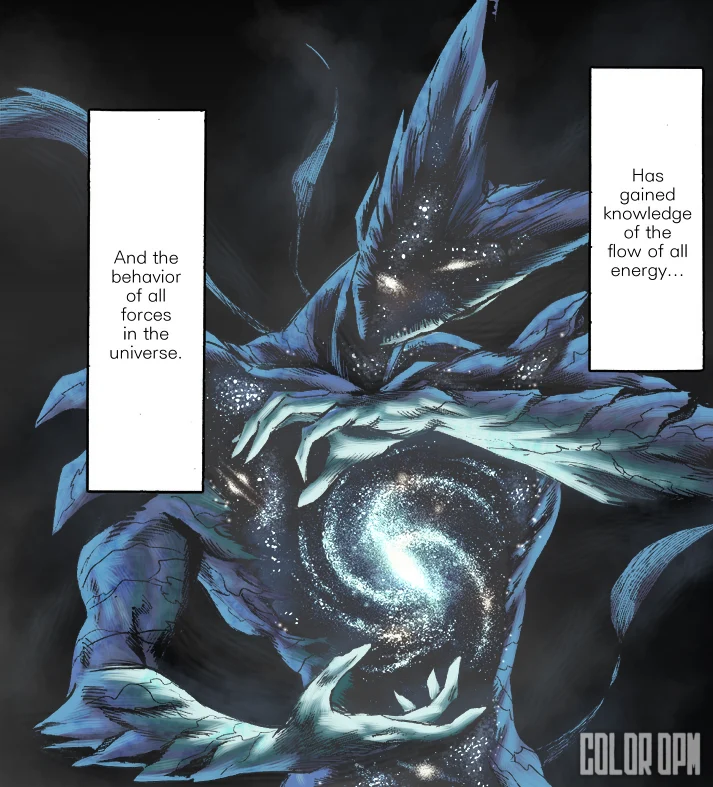 Garou and the Cosmic Forces colored | Scrolller