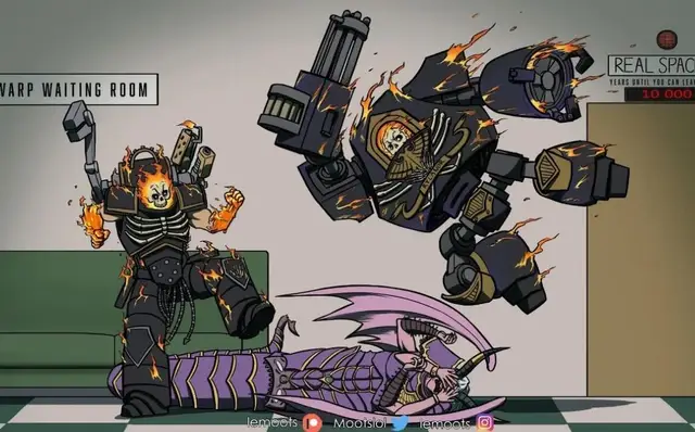 Warp Waiting Room by @lemoots on insta | Scrolller