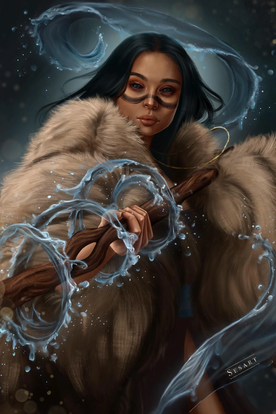 Water Warrior by Selina | Scrolller