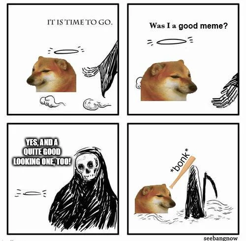 Goodbye Cheems😢 | Scrolller