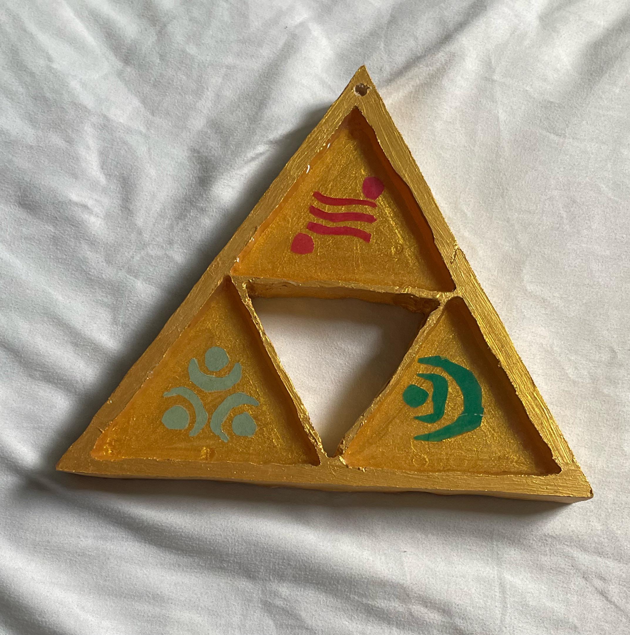 [ALL][OC]I made a Triforce of wood! | Scrolller