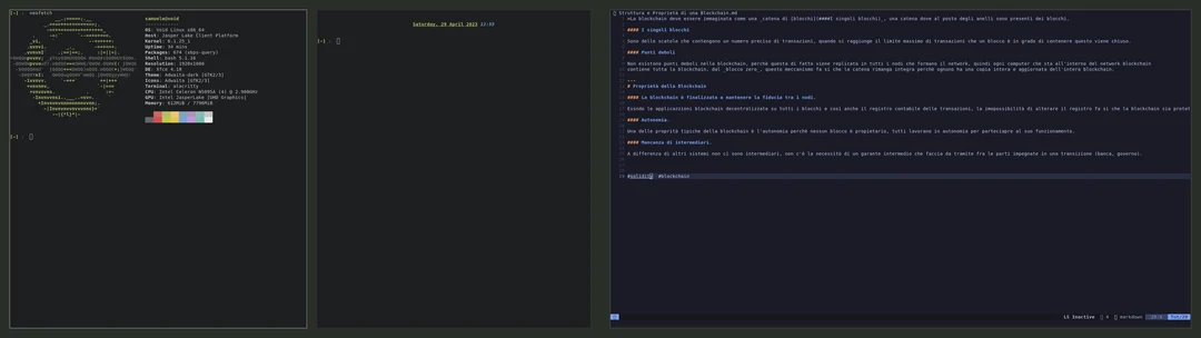 [bspwm] Minimal (double screen) Void Linux Rice. | Scrolller