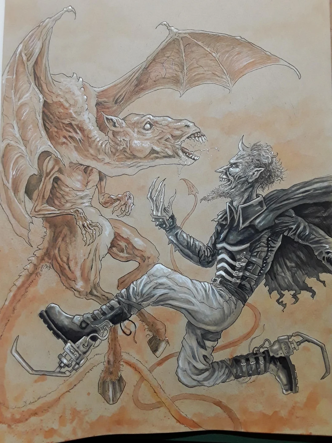 Spring-heeled Jack versus The Jersey Devil | Scrolller