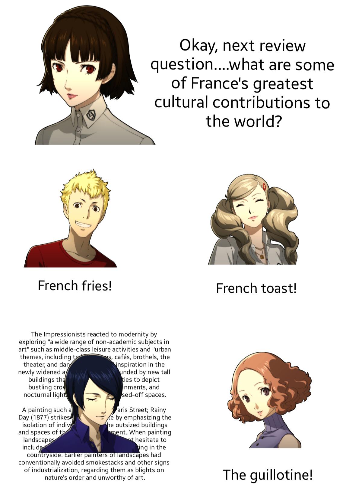 Studying culture and history with the Phantom Thieves | Scrolller