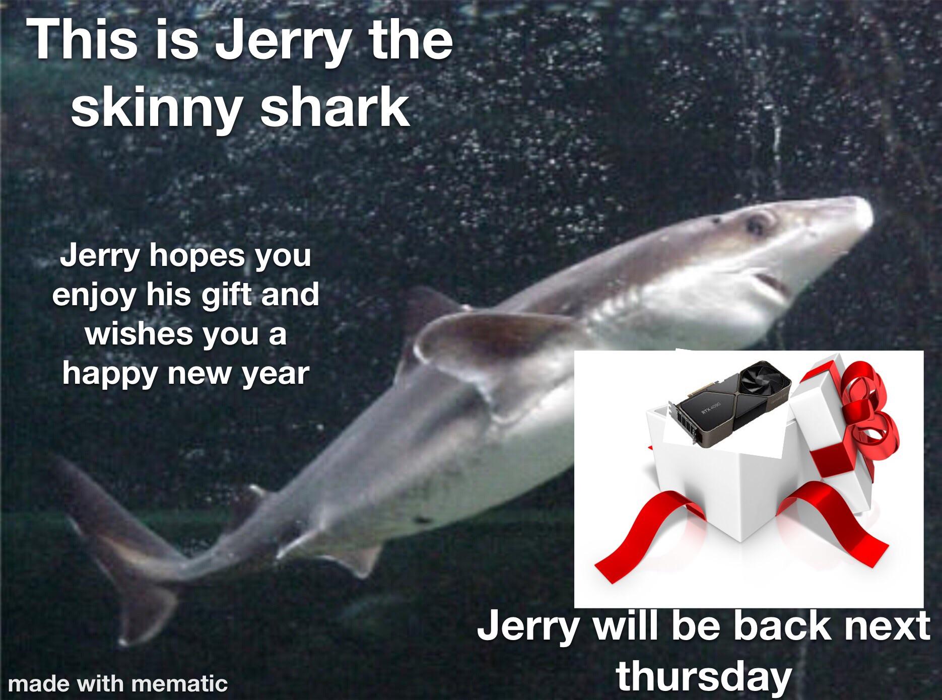 Jerry the skinny shark | Scrolller