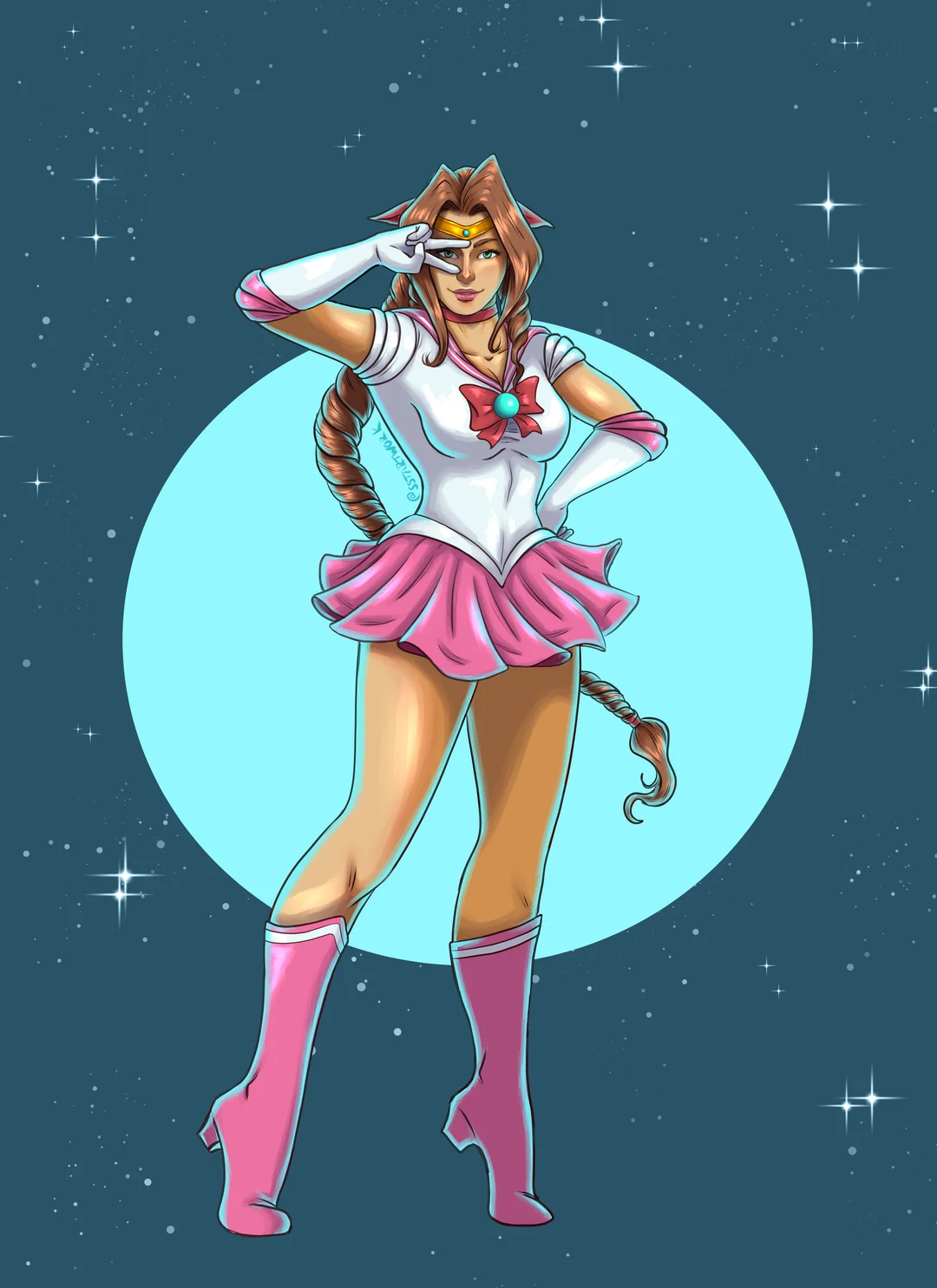 Sailor Scout Aerith by me | Scrolller