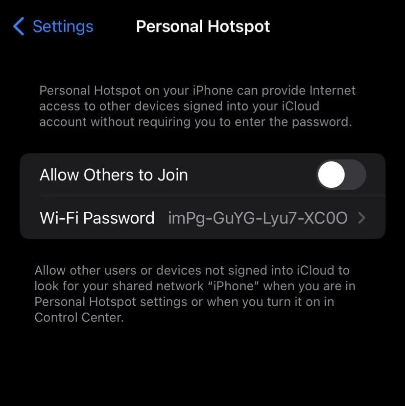 iPhone Hotspot Password Changed Randomly | Scrolller
