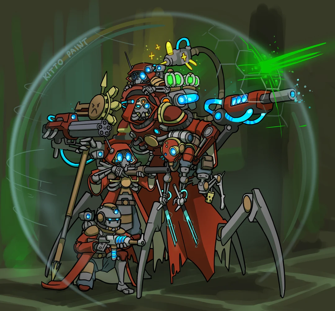 Mechanicus game fanart by Kitto Paint | Scrolller