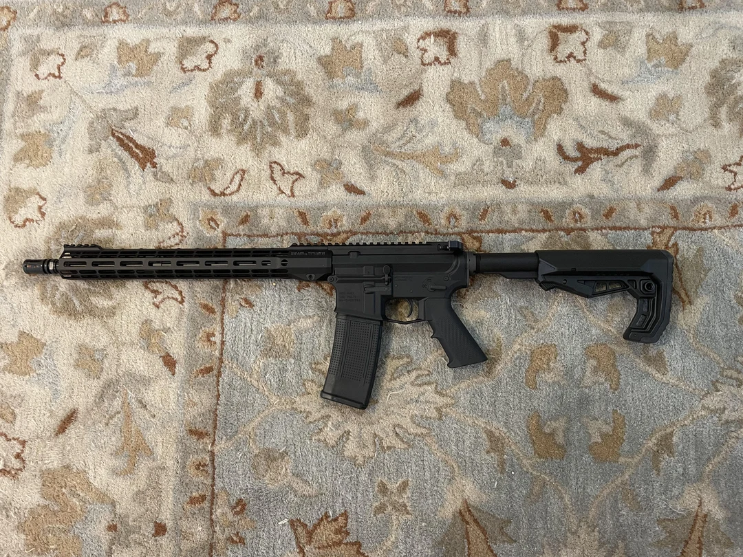 Be honest how bad is this setup before I continue modifying it. Aero precision upper and lower ...