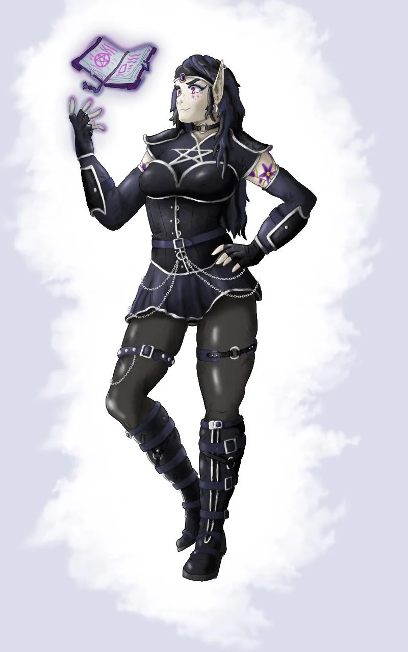 Allie the cleric, by me | Scrolller