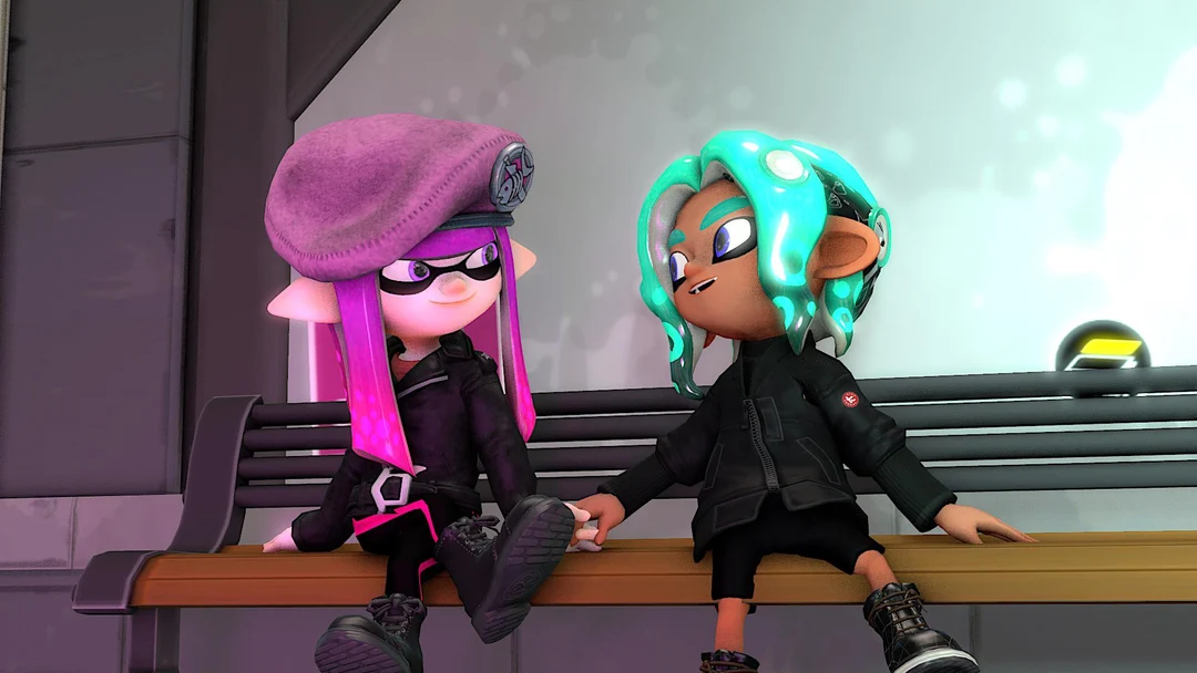 I made my first ever SFM poster featuring my Splatoon ocs!! | Scrolller