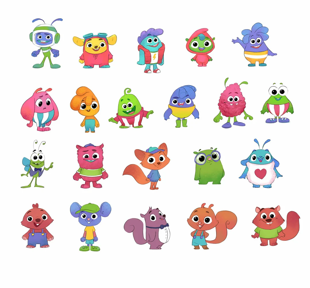 Mascots by Martina Petrova | Scrolller