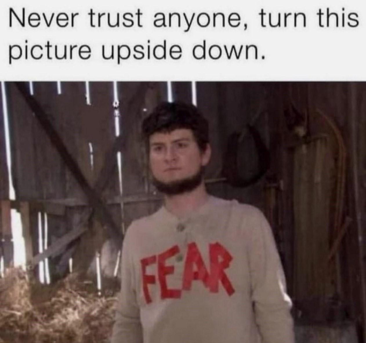 Trust no one | Scrolller