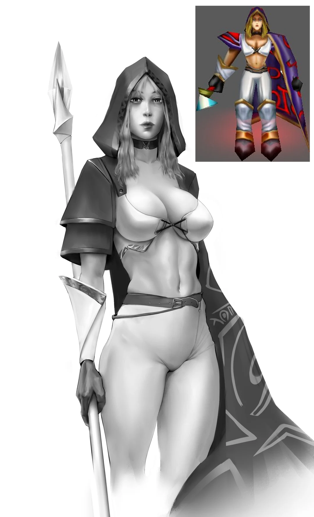 Jaina with the original WC3 design | Scrolller