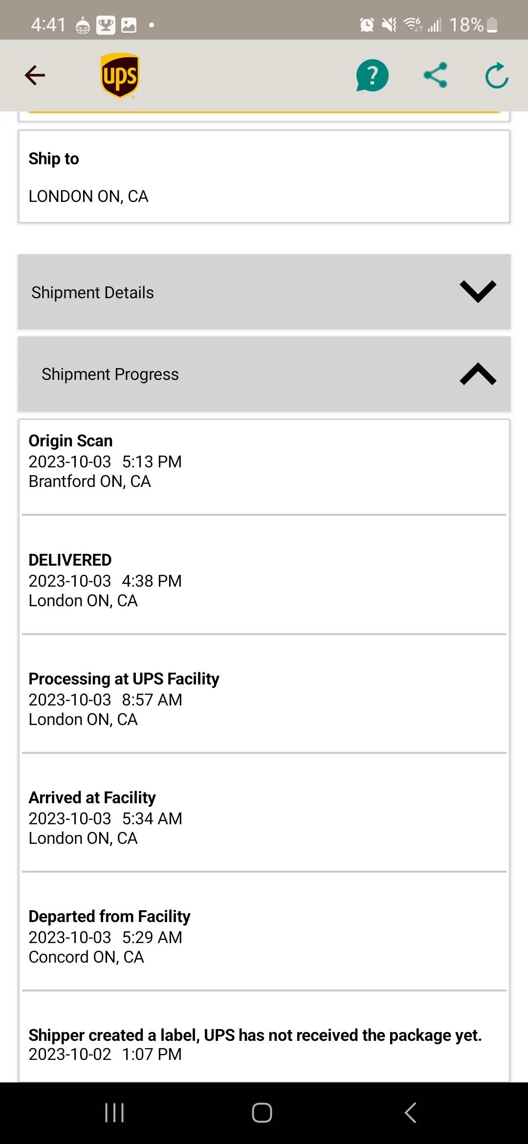 Origin scan after delivery? | Scrolller