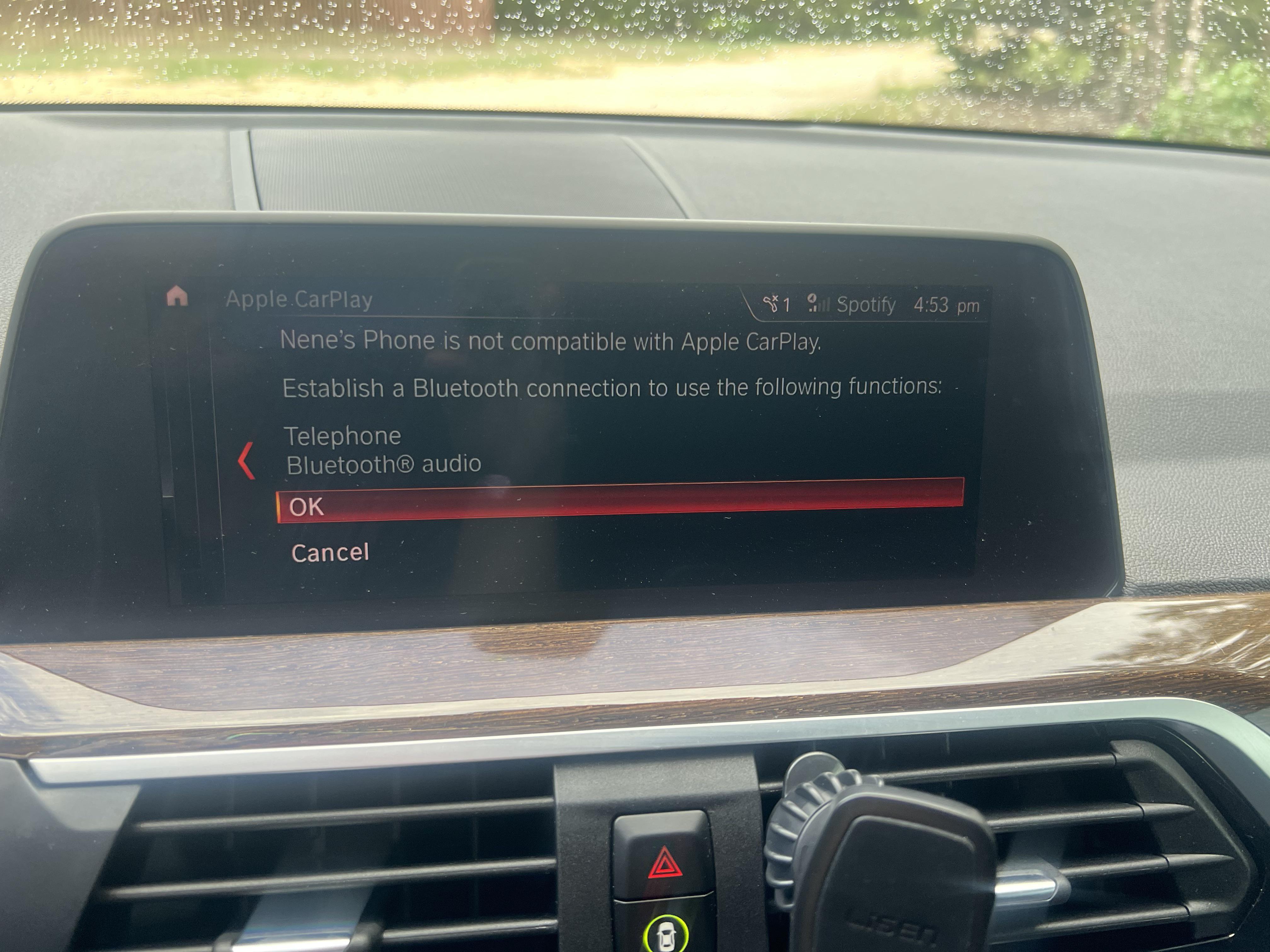 CarPlay help! 2021 X3 | Scrolller
